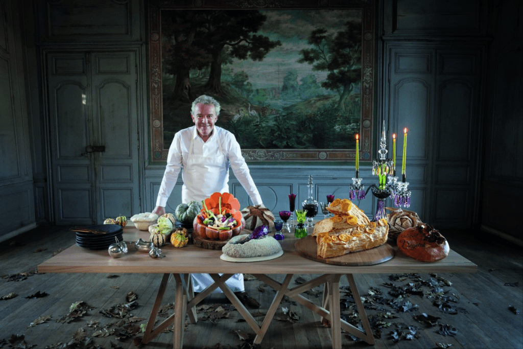 Alain Passard es un chef amante de la naturalez y los huertos
