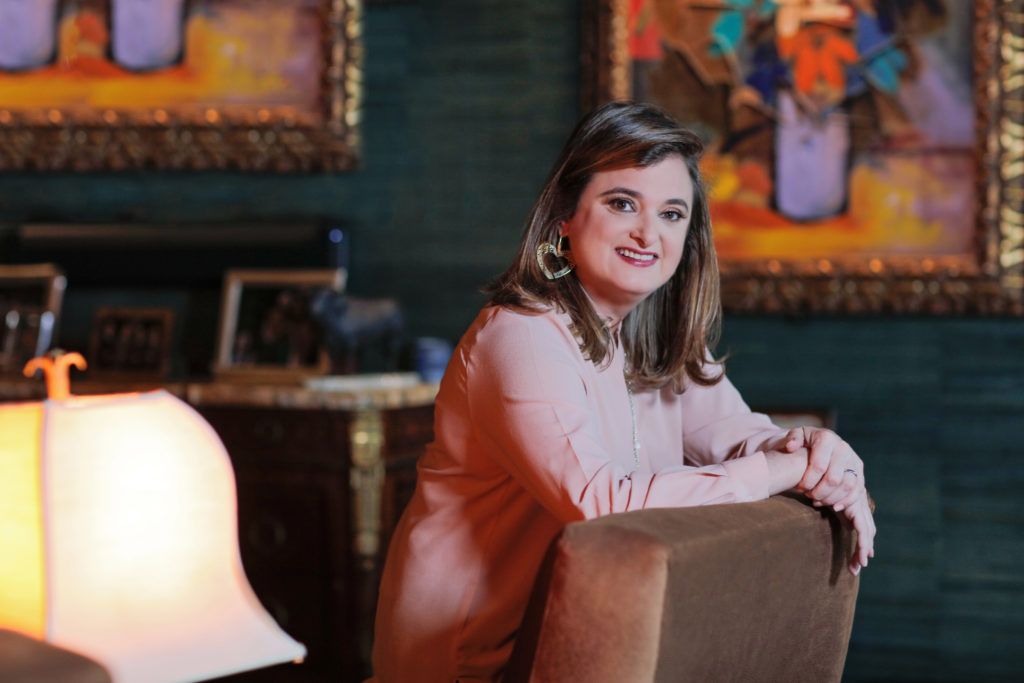 La presidenta de la Fundación Caminantes por la Vida Ana Bonetti