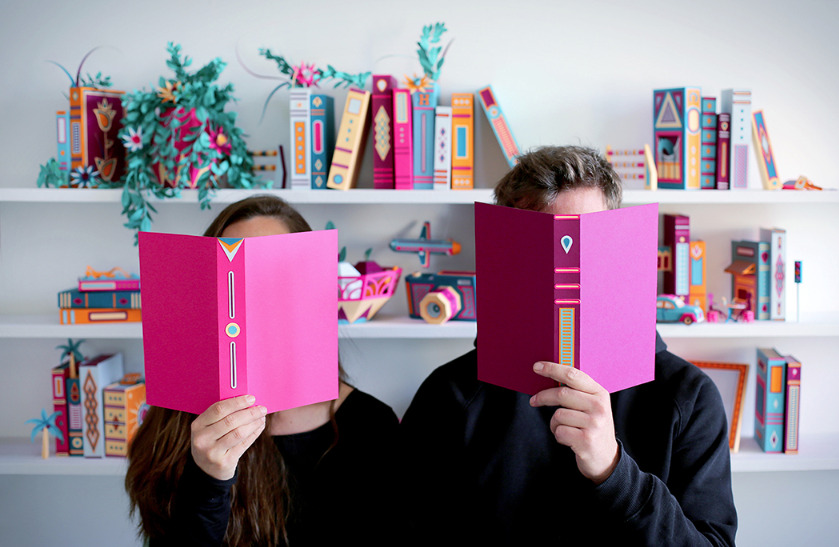 Zim & Zou, los expertos en papercraft