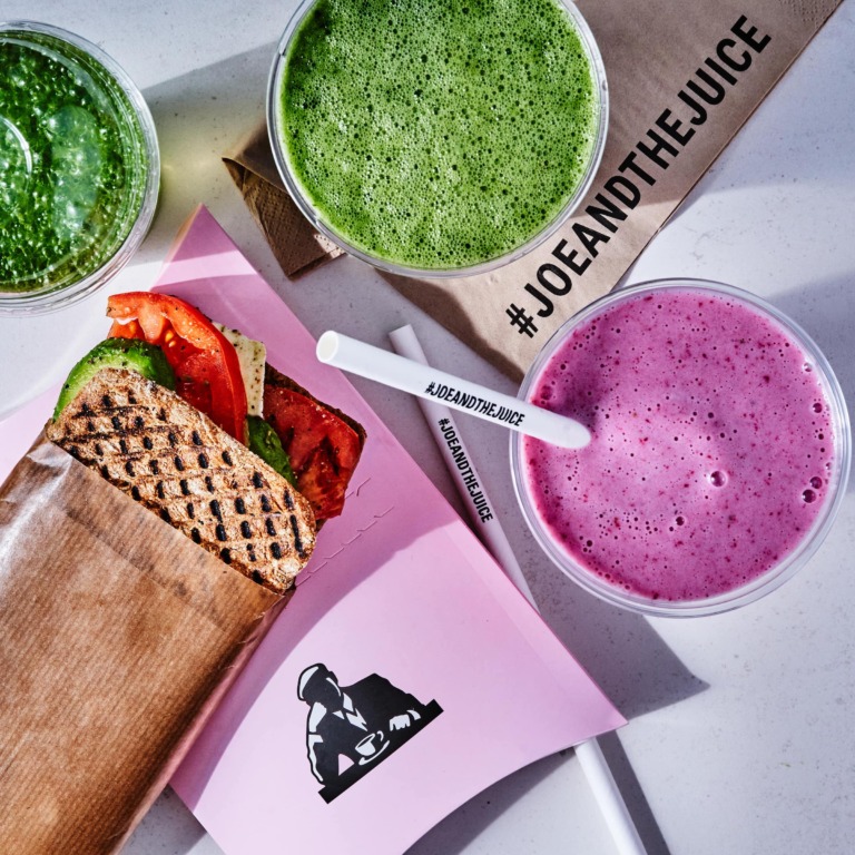 Los refrescantes jugos de Joe & the Juice